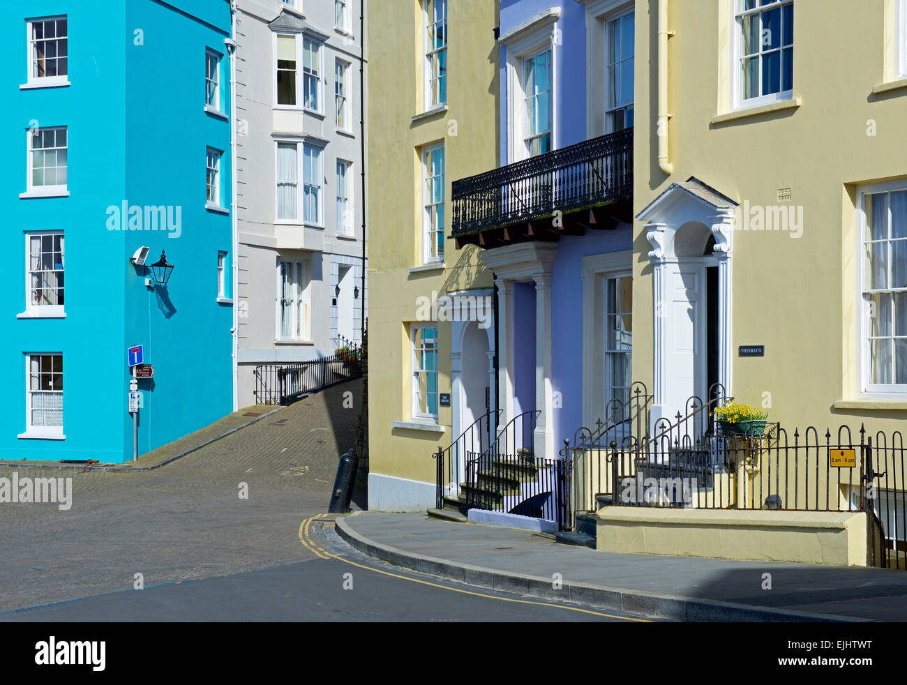 Tenby Street High Resolution Stock Photography and Images - Alamy