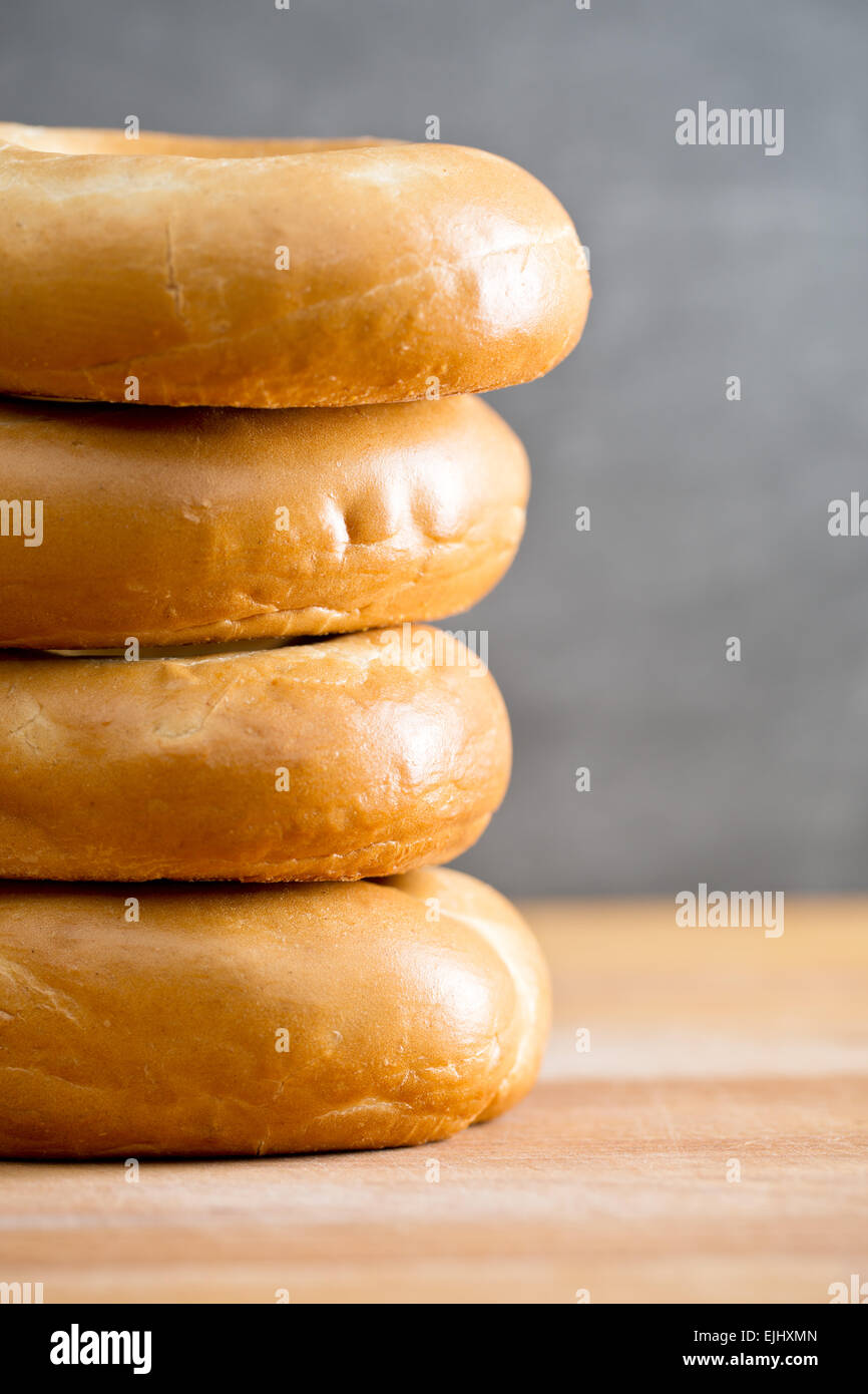 Pile of bagels hi-res stock photography and images - Alamy