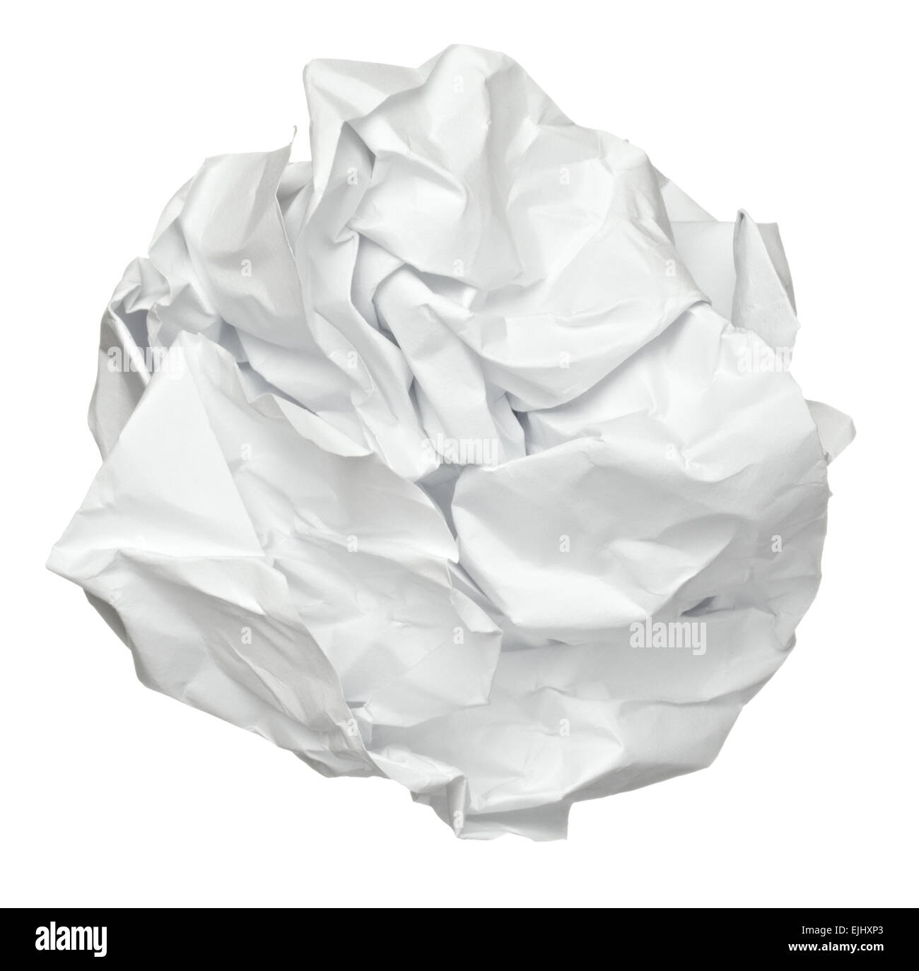 paper ball crumpled Stock Photo - Alamy