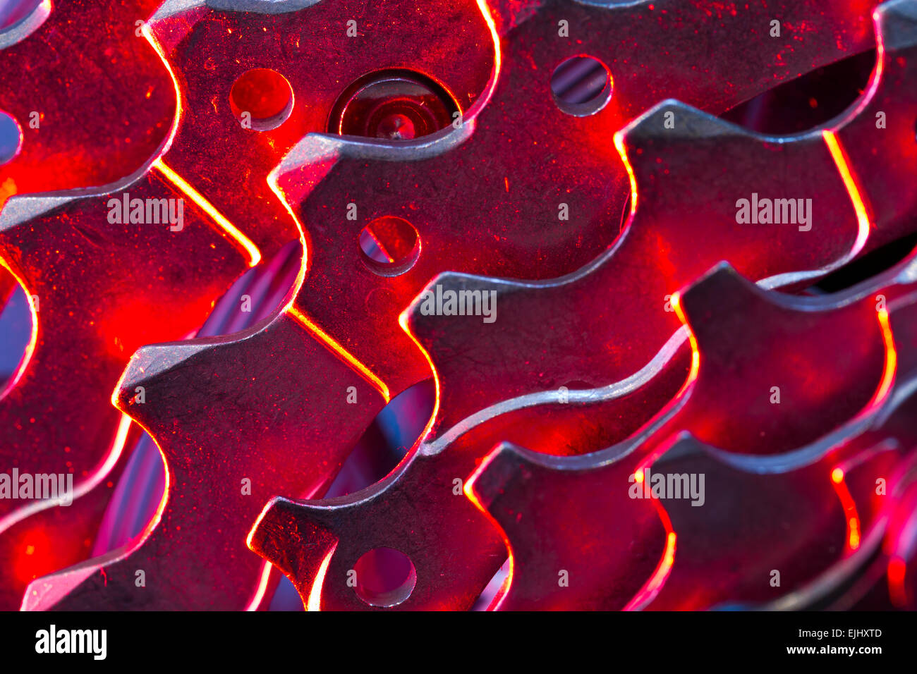 Steel teeth hi-res stock photography and images - Alamy