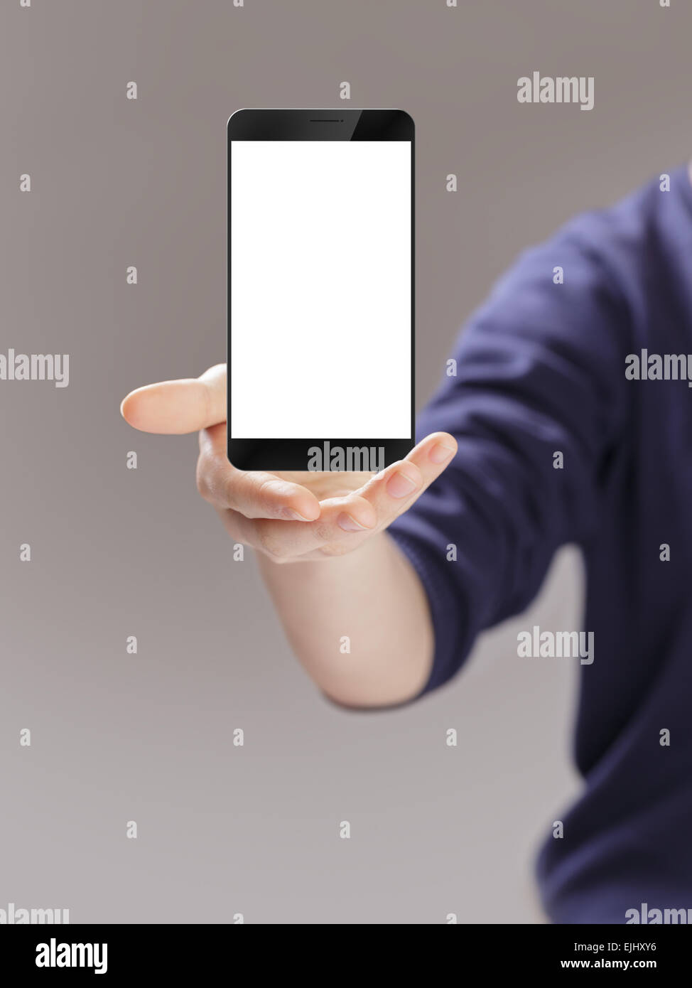 Female screen hi-res stock photography and images - Alamy