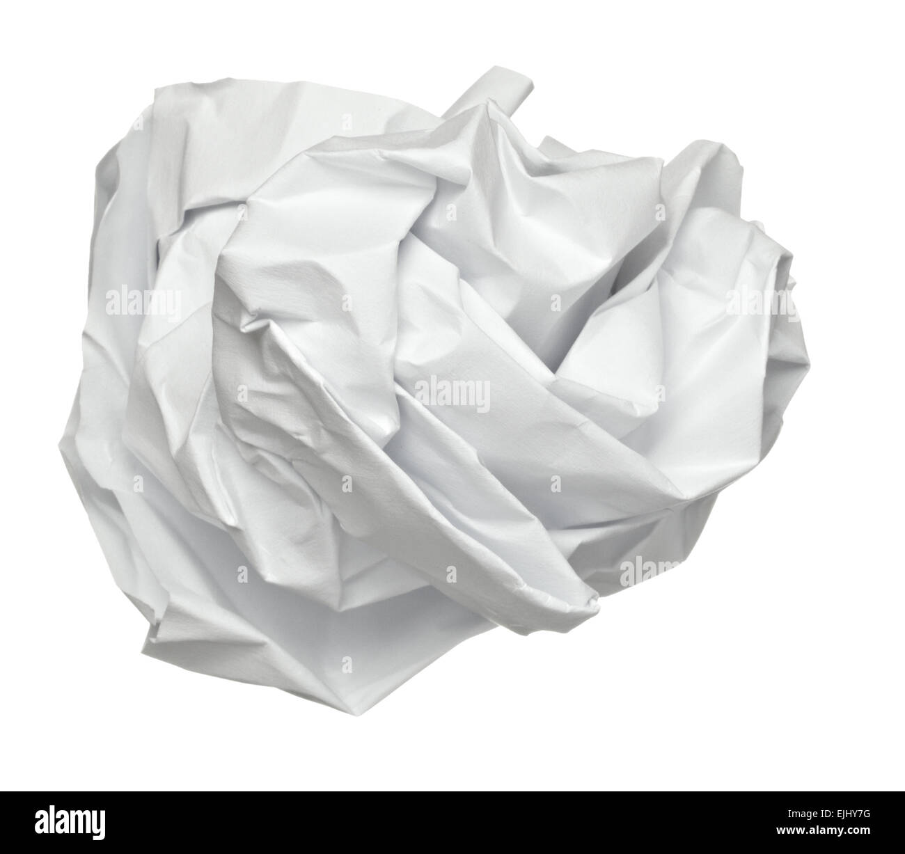 paper ball crumpled Stock Photo - Alamy