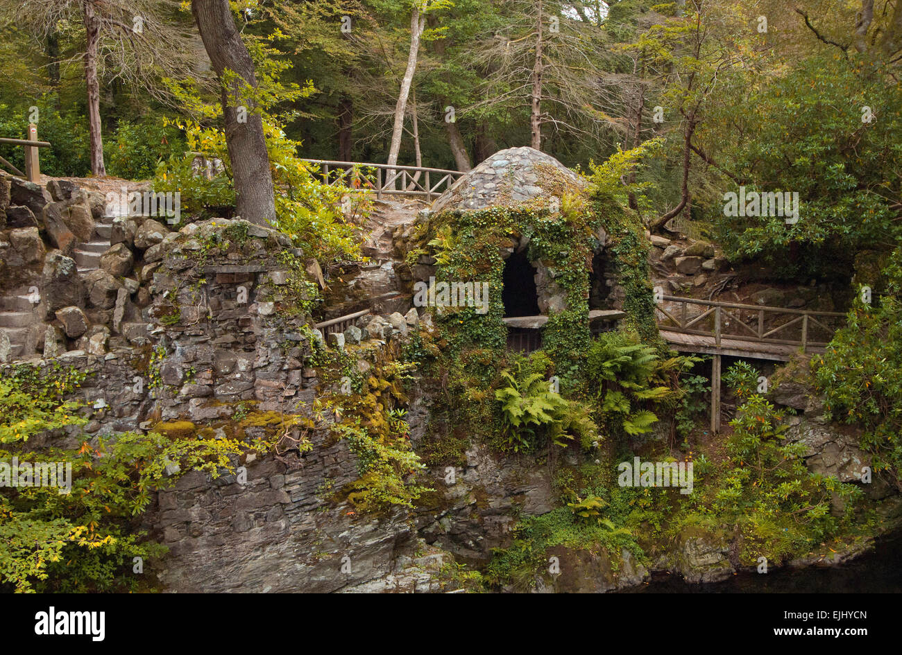 The Hermitage in Tollymore Forest Park, Northern Ireland Stock Photo ...