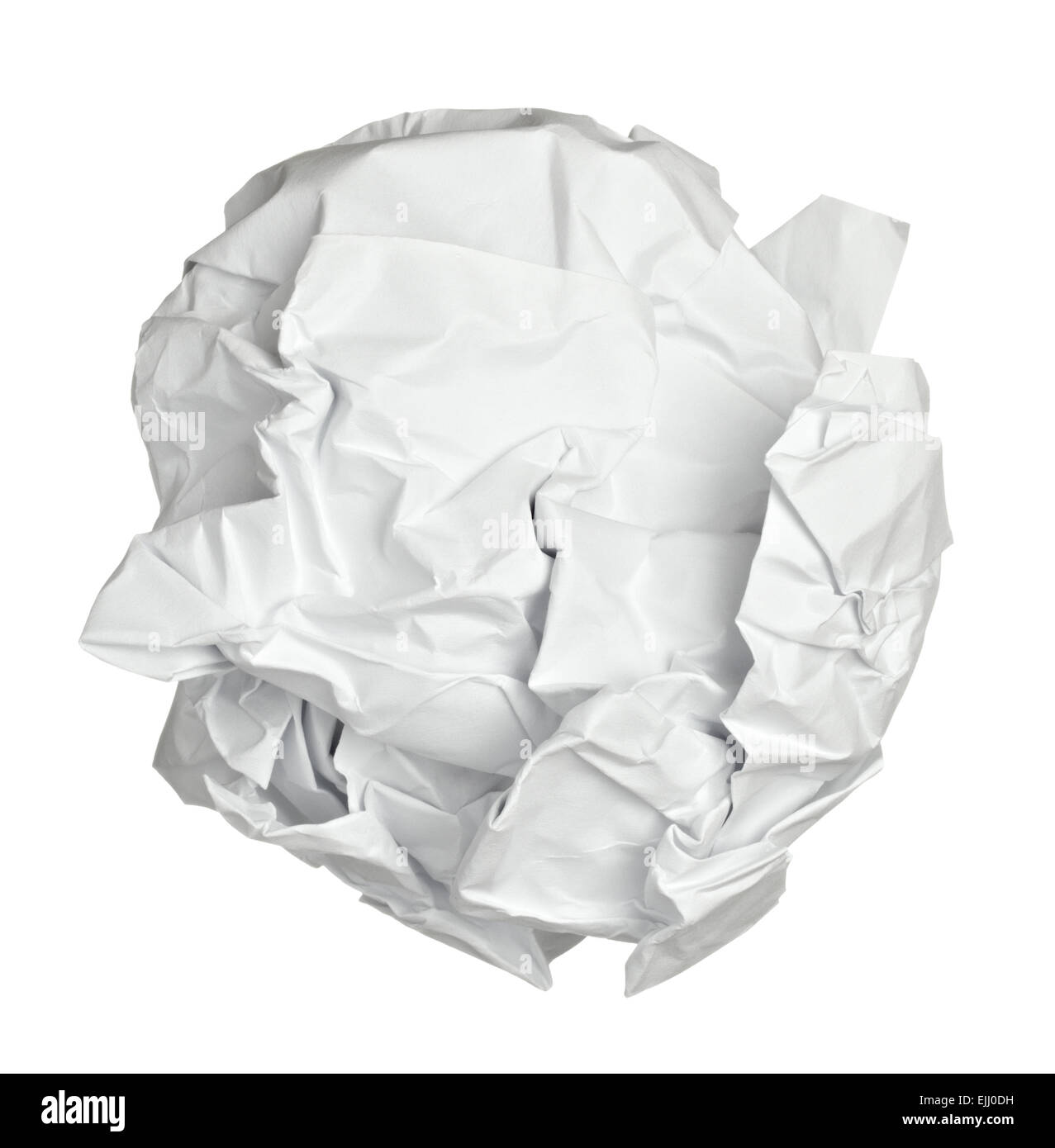 paper ball crumpled Stock Photo - Alamy