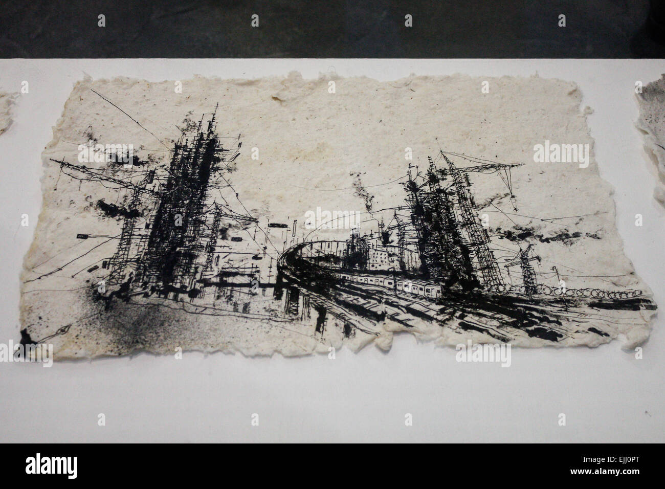 Urban landscapes of street artist Francesco Barbieri convey a precise ...