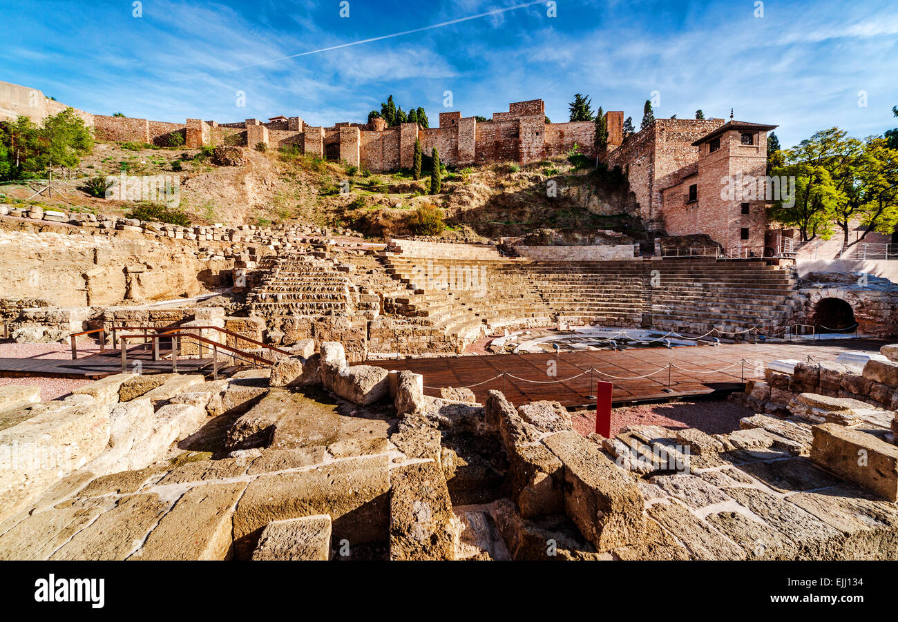 The Roman Theatre Stock Photo - Alamy