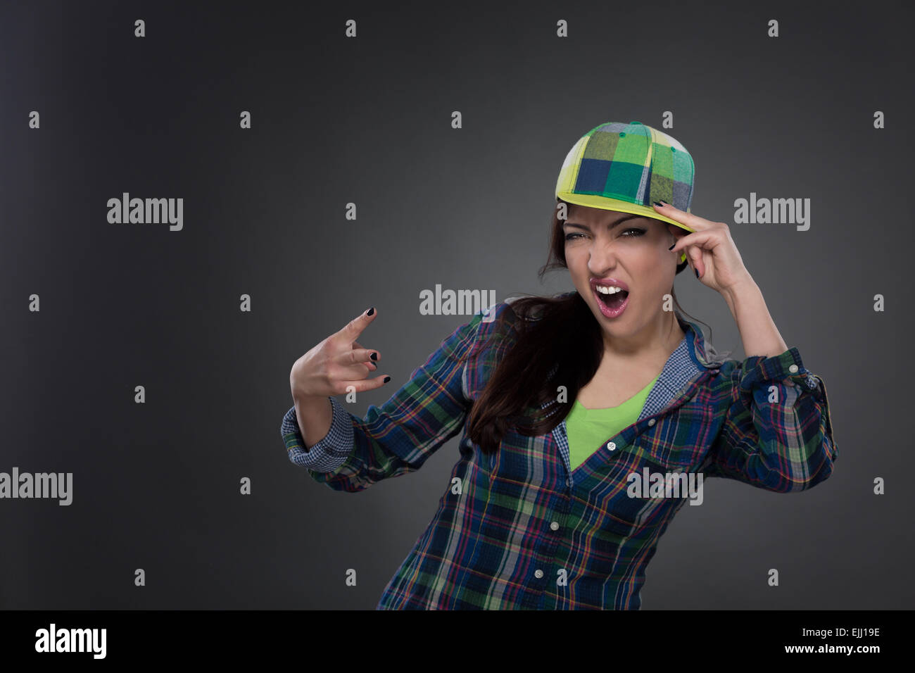 Portrait of street dancer Stock Photo - Alamy