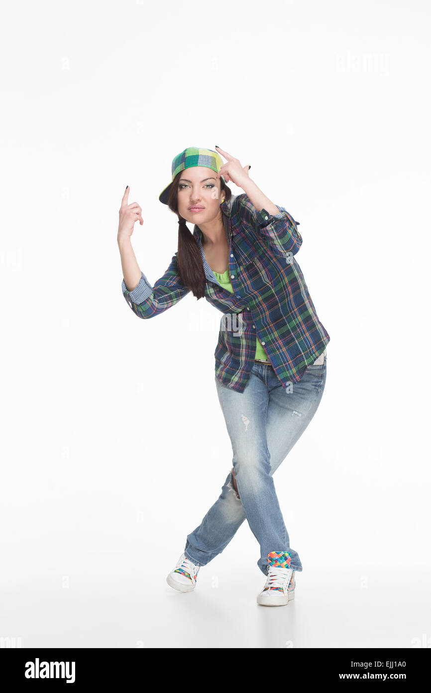 Female breakdancer street hi-res stock photography and images - Alamy