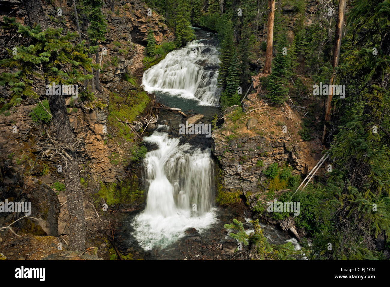 Cascade double cascade hi-res stock photography and images - Alamy