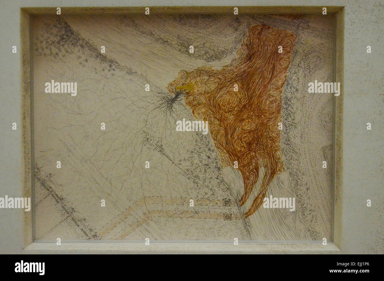 Matthew Barney, Drawing, Drawing, River of Fundament, a Gesamtkunstwerk ...