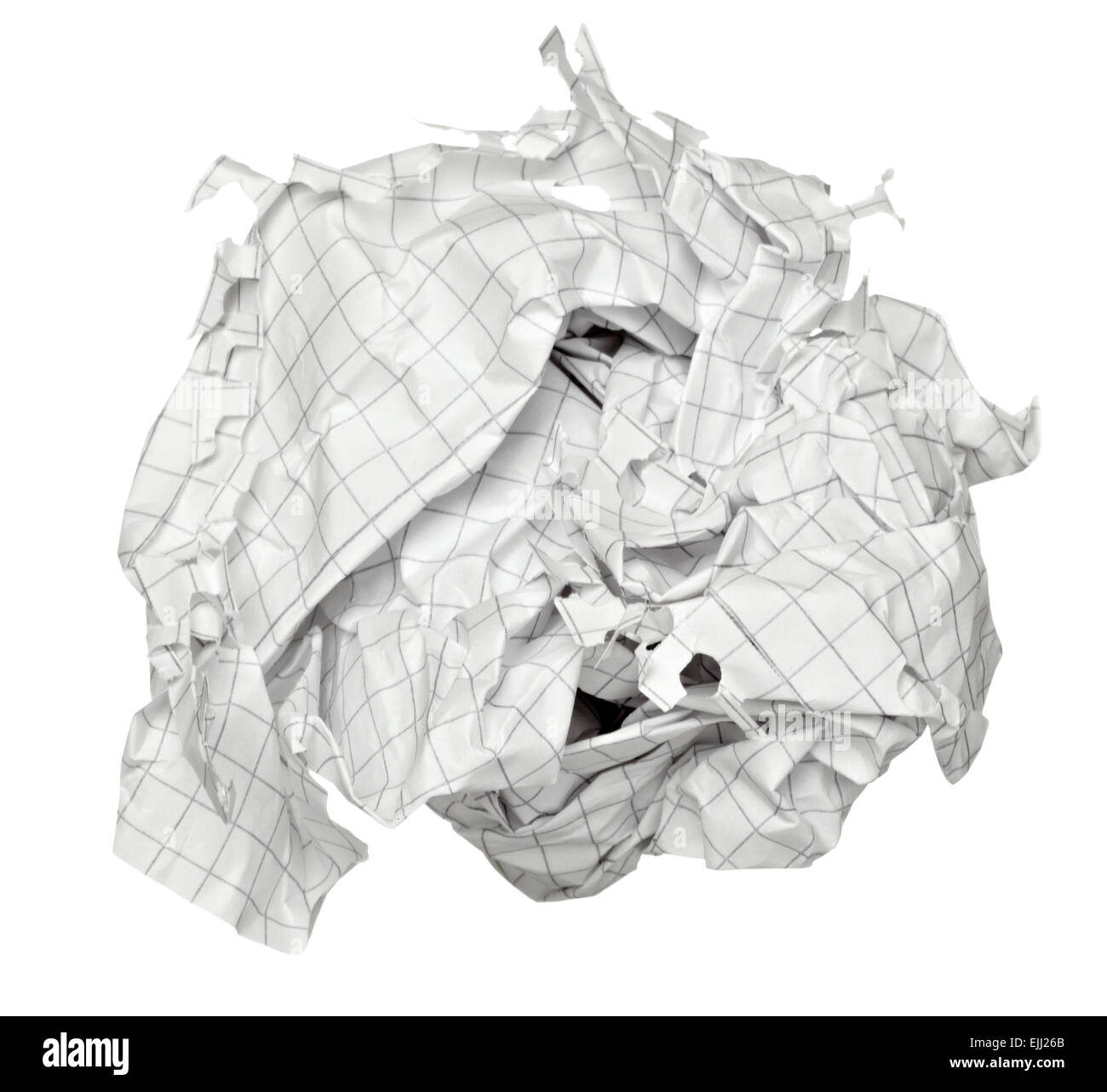 paper ball crumpled Stock Photo - Alamy