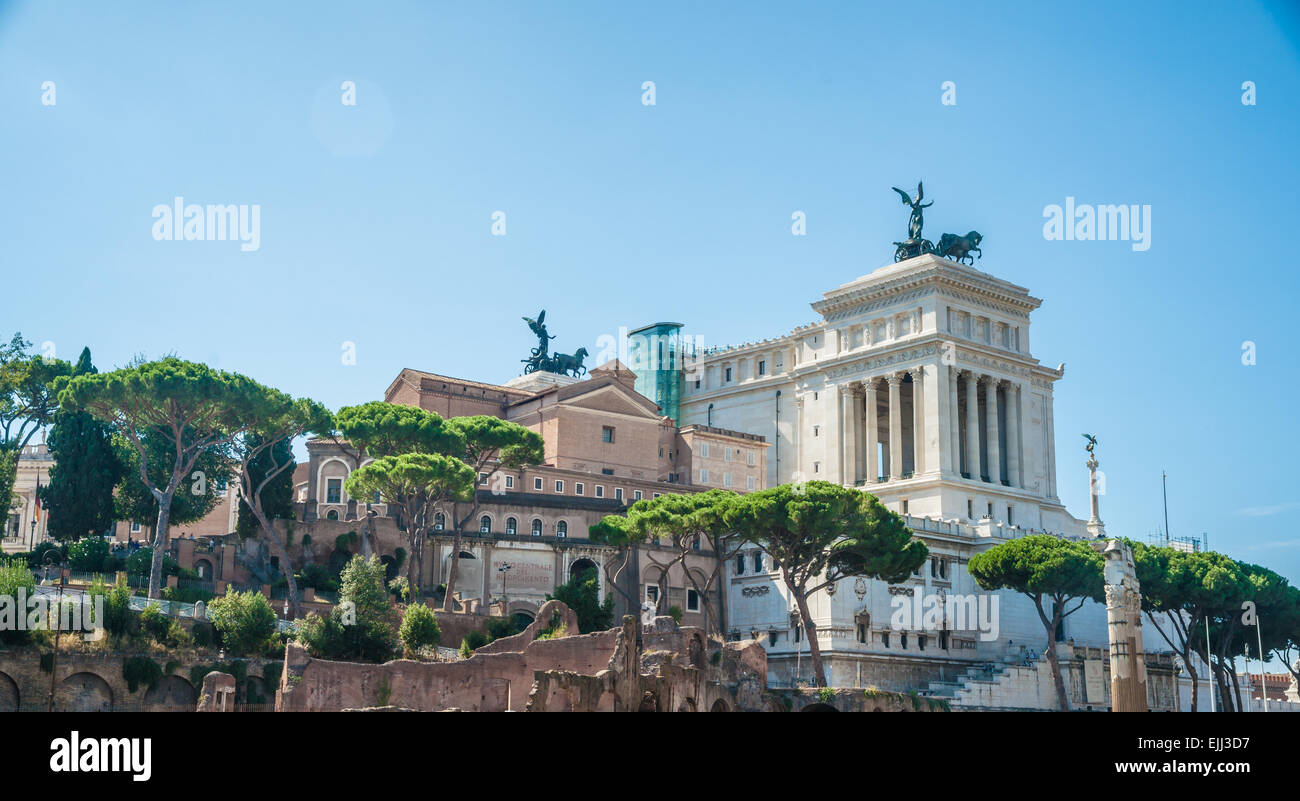 Ruins of the Roman Forum Stock Photo - Alamy