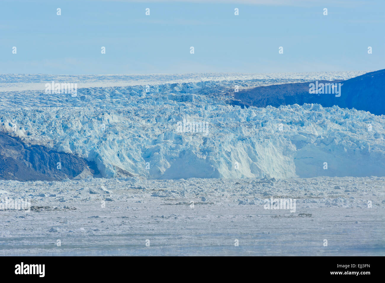 Eqip Sermia glacier in Greenland Stock Photo - Alamy