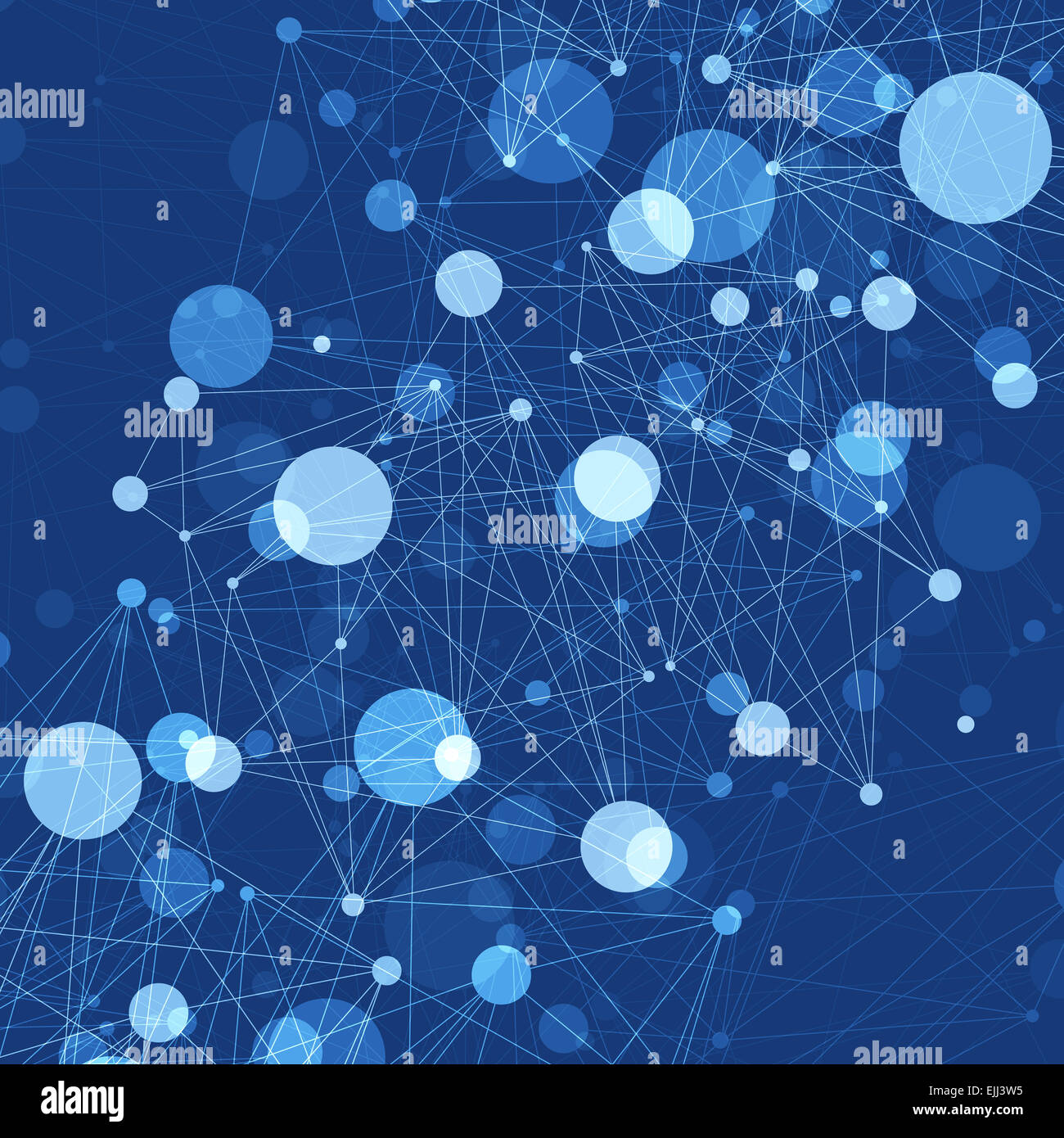Abstract Blue Communications Concept Background Stock Photo - Alamy