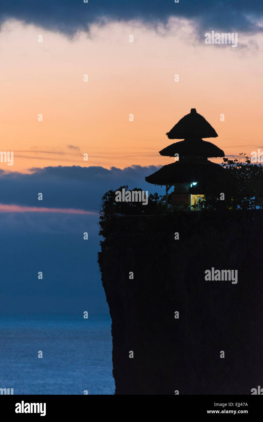 Uluwatu Temple on the cliff, Bali island, Indonesia Stock Photo - Alamy