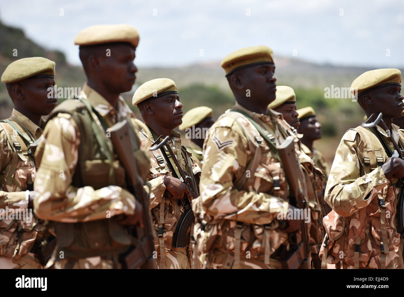Kenya wildlife service kws rangers hi-res stock photography and images ...