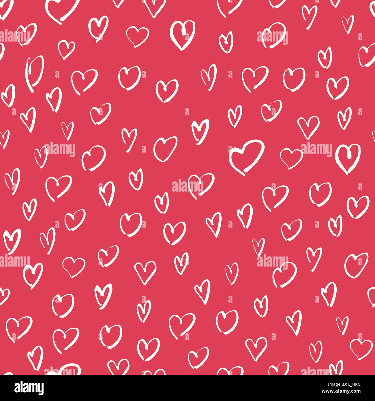 Calligraphic hearts hand drawn hi-res stock photography and images - Alamy