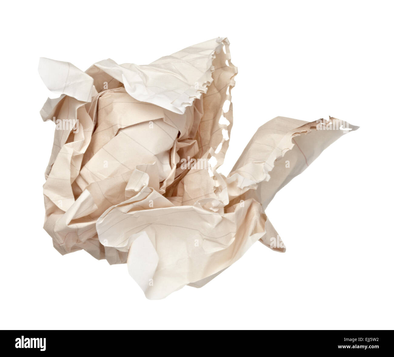 paper ball crumpled Stock Photo - Alamy