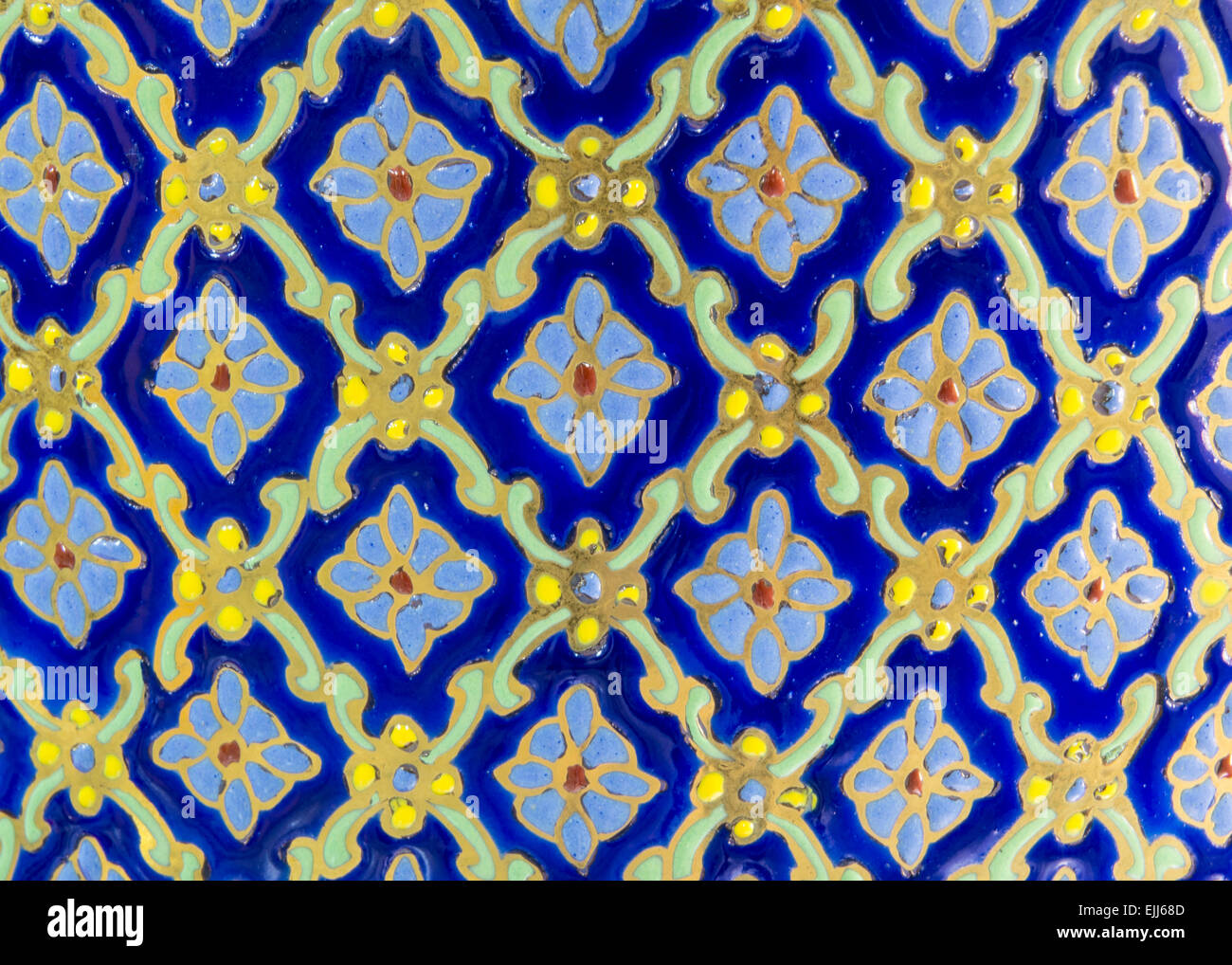 ceramic colorful color flower art line abstract textured Stock Photo ...