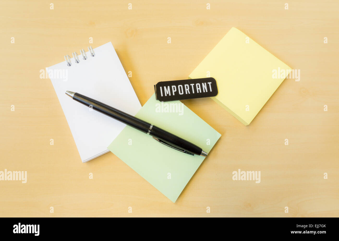 Important writing hi-res stock photography and images - Alamy