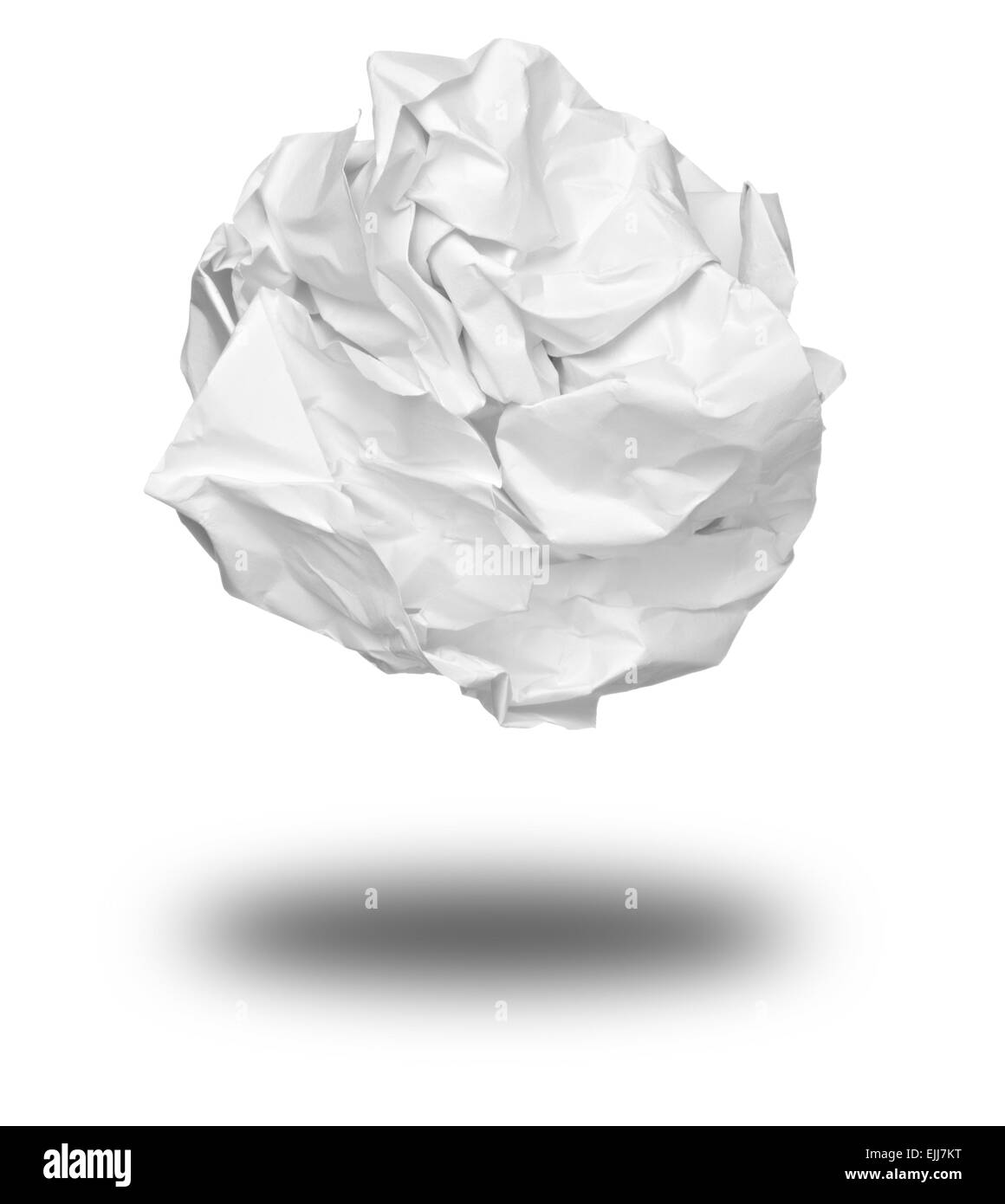 paper ball crumpled Stock Photo - Alamy