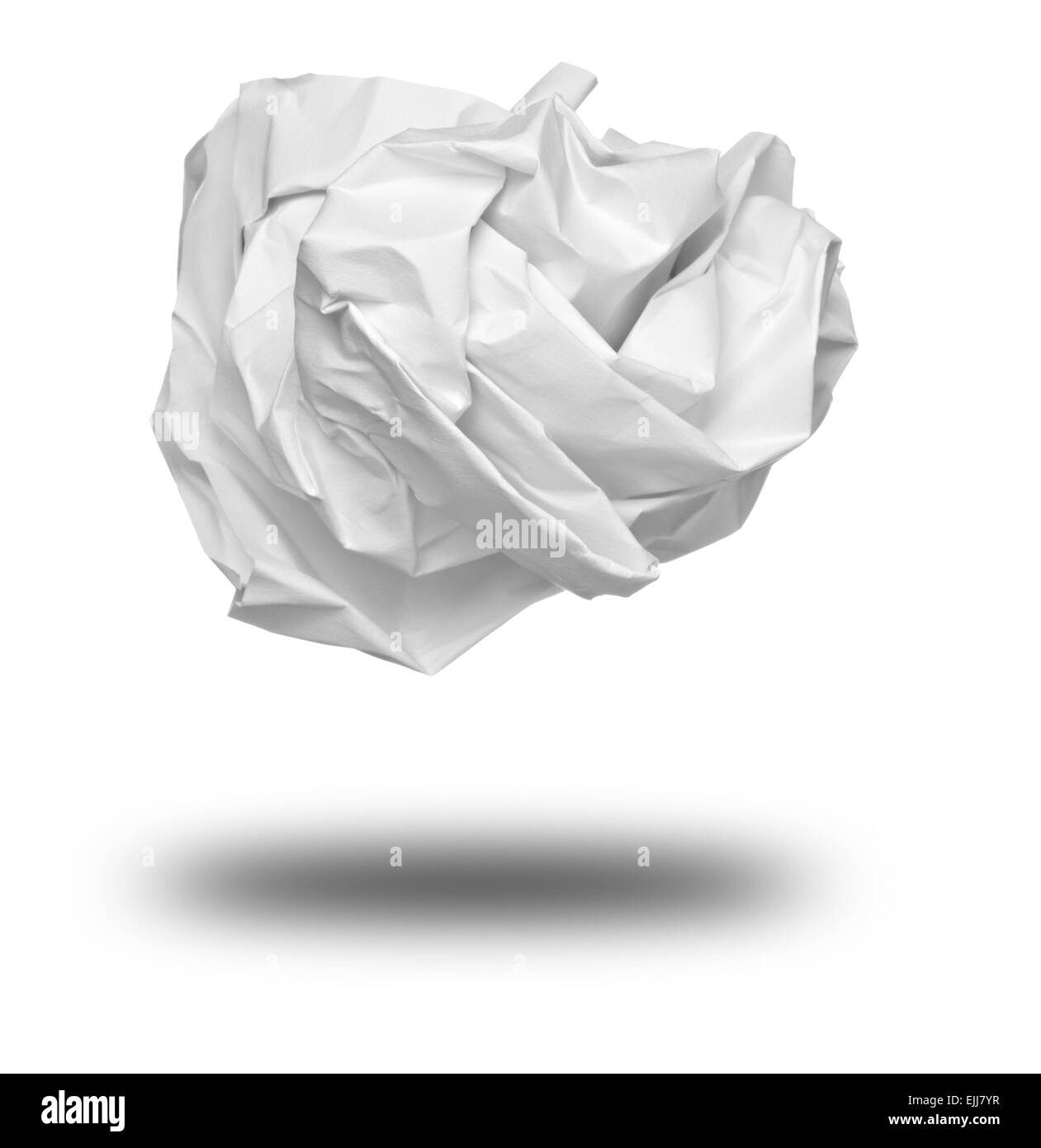 Old crumpled paper paper texture Black and White Stock Photos & Images ...