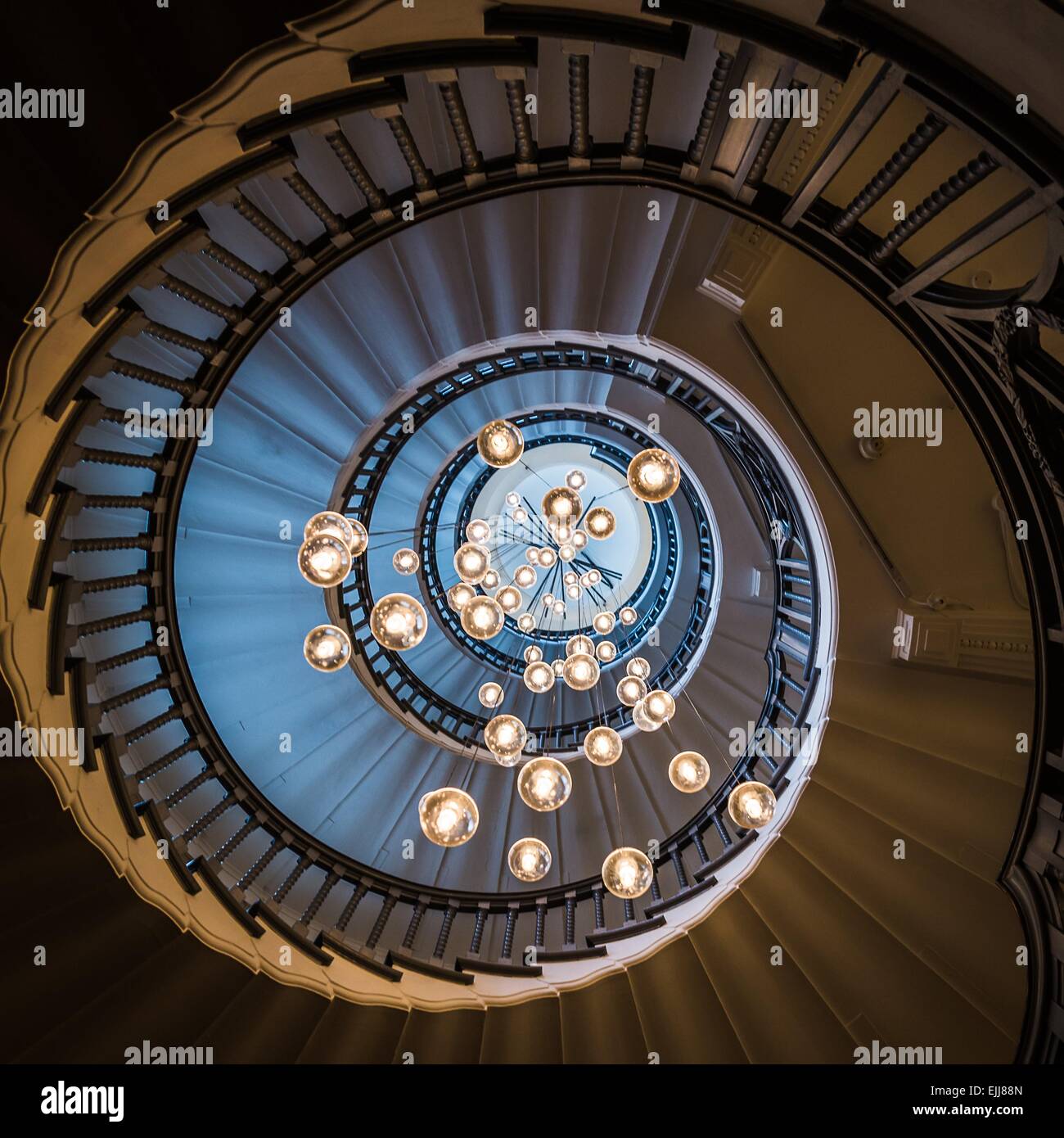Circular staircase Stock Photo - Alamy