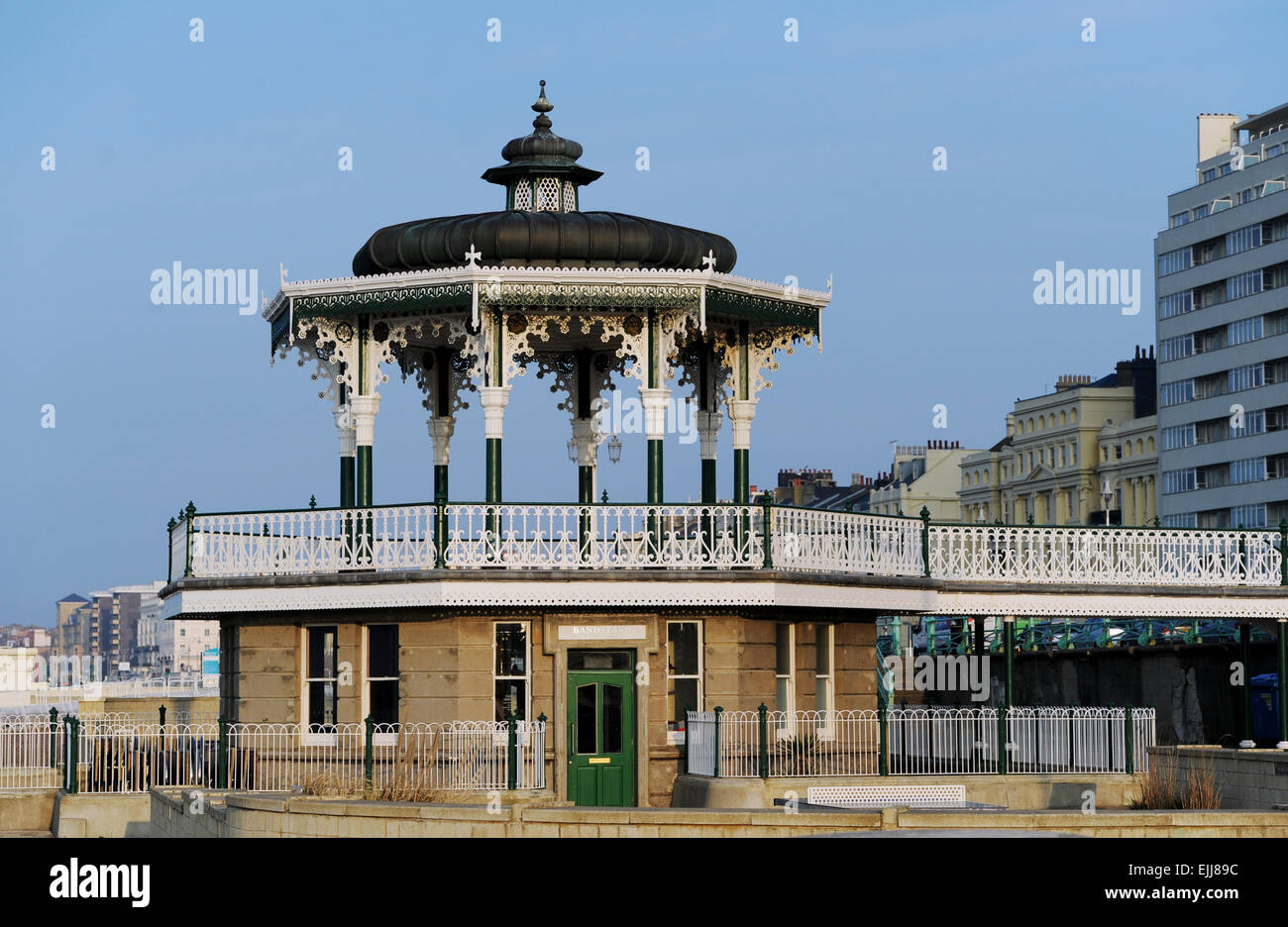 Brighton England UK - The bandstand on Brighton seafront Stock Photo ...