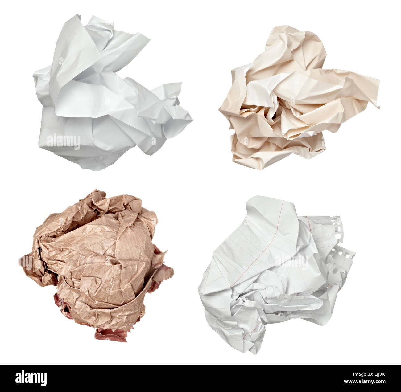 paper ball crumpled Stock Photo - Alamy