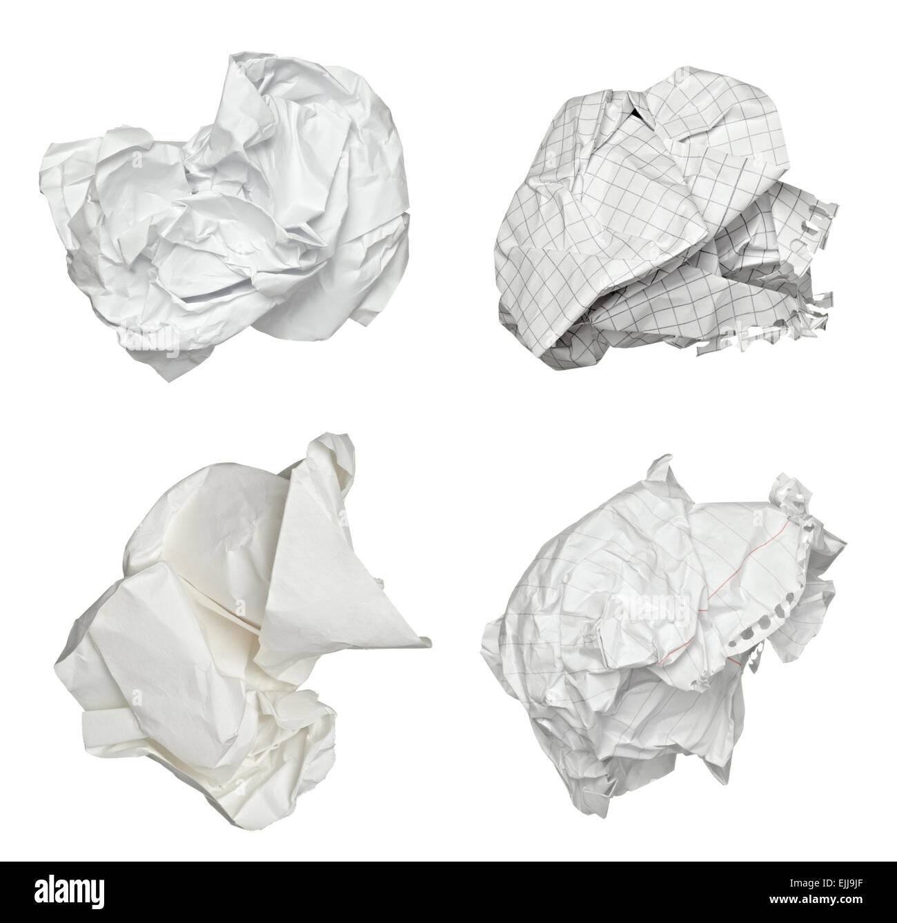 paper ball crumpled Stock Photo - Alamy
