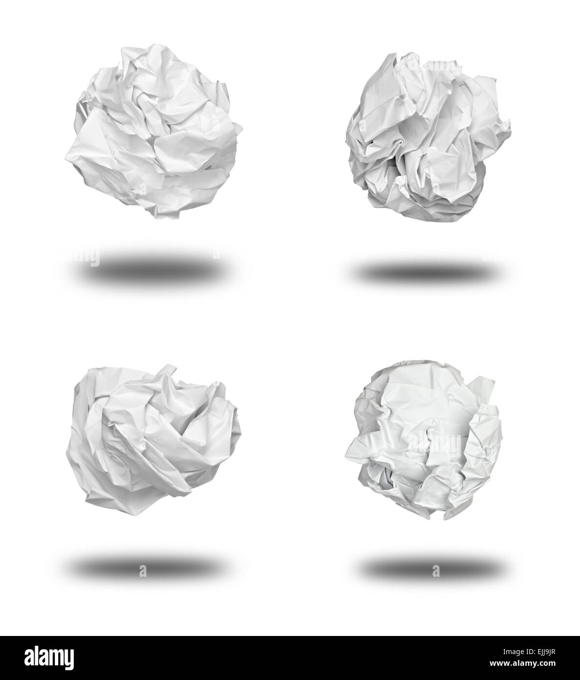 paper ball crumpled Stock Photo - Alamy
