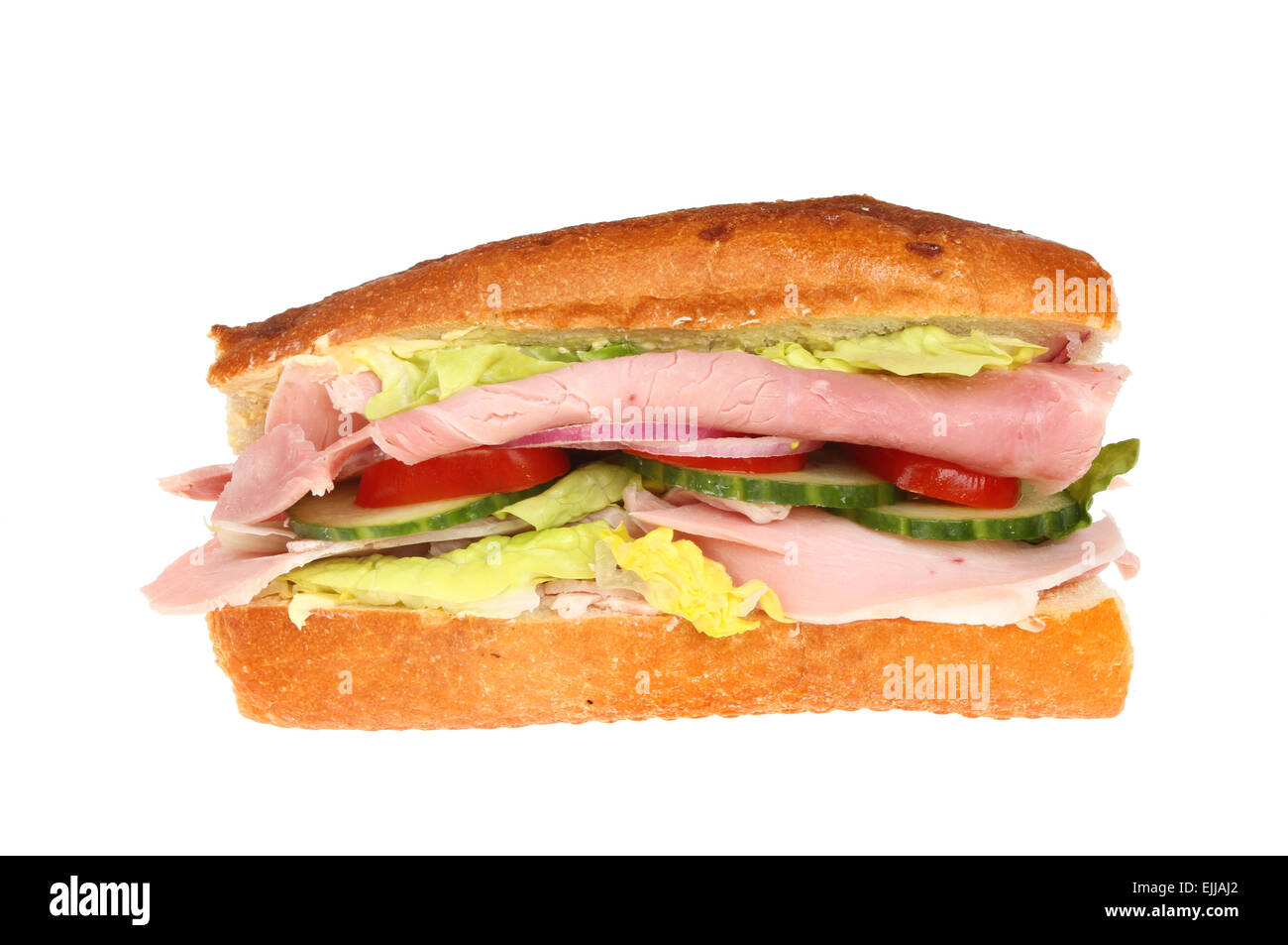 Ham salad roll hi-res stock photography and images - Alamy