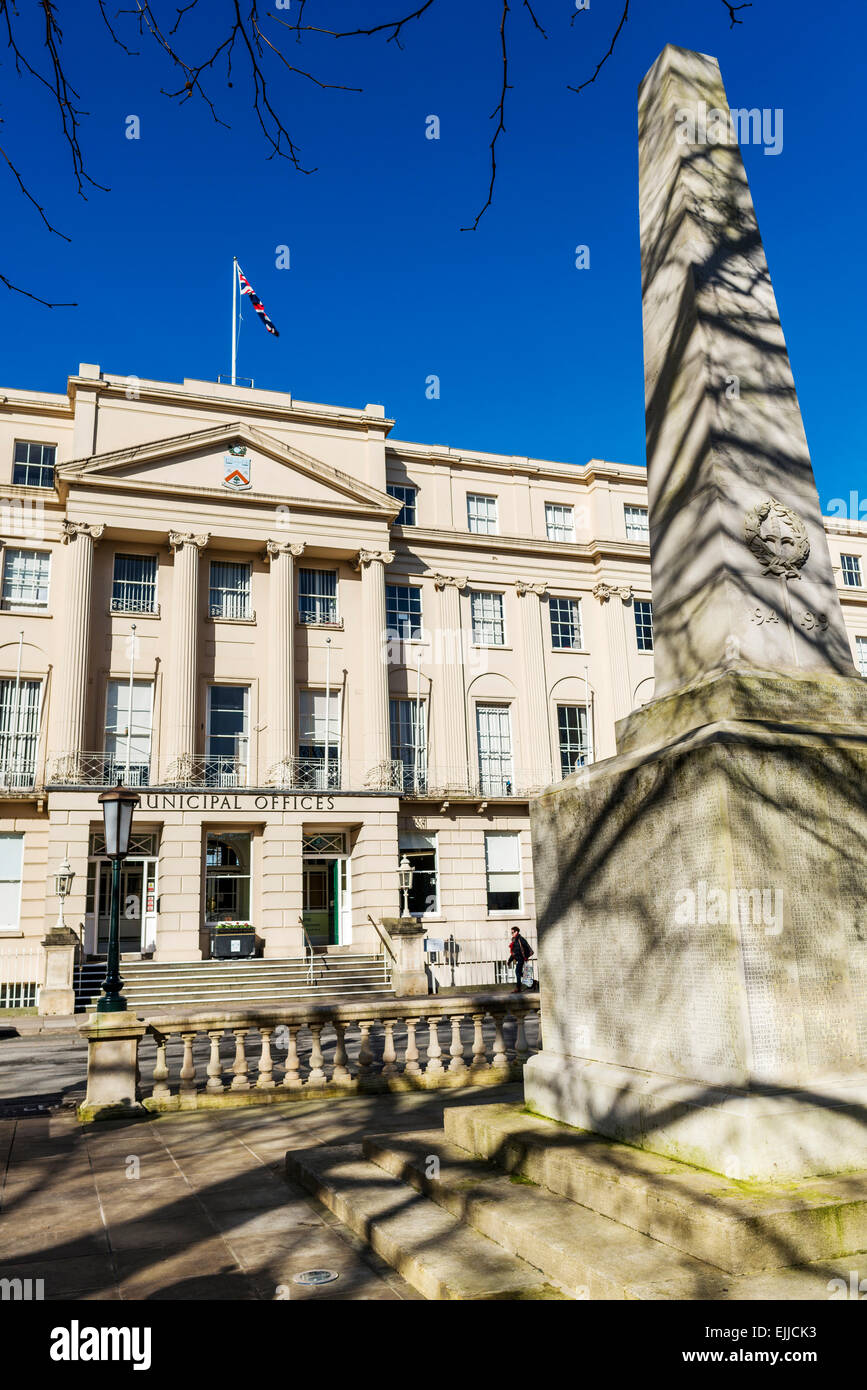 The First World War Memorial and Municipal Offices of Cheltenham ...