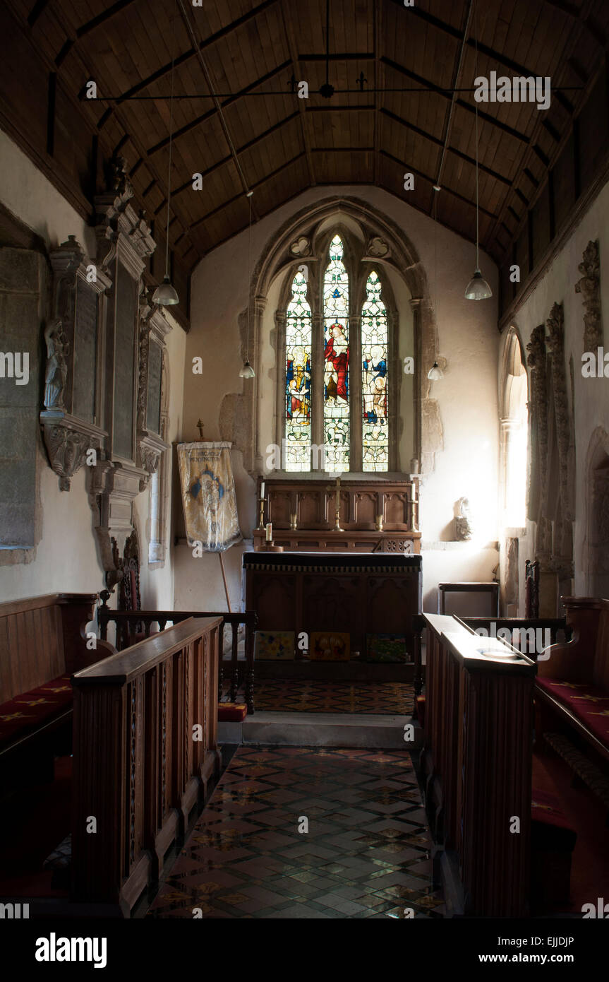 St. Nicholas Church, Piddington, Oxfordshire, England, UK Stock Photo ...
