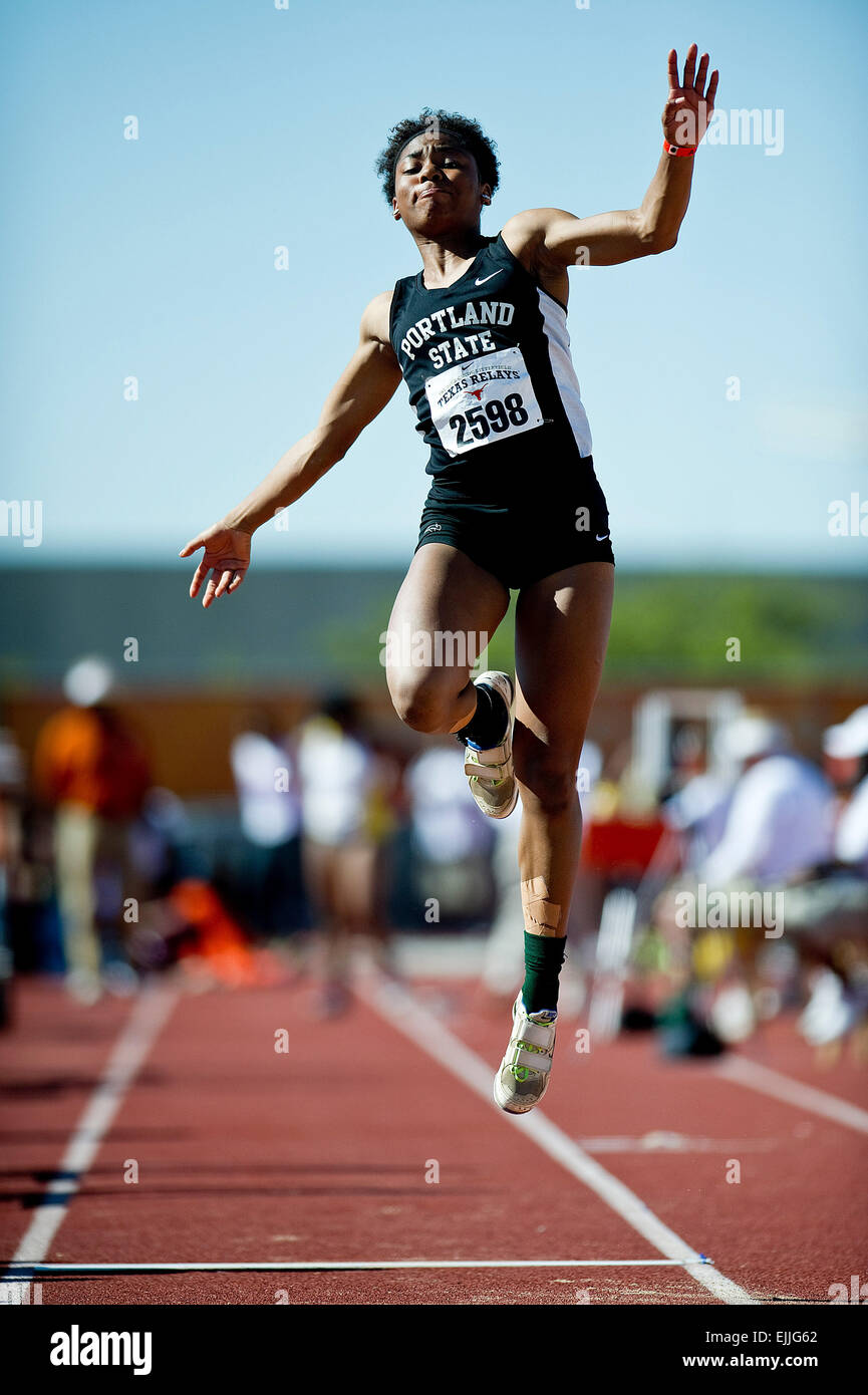 Austin, Texas, USA. 27th Mar, 2015. Portland State Baileh Simms #2598 ...