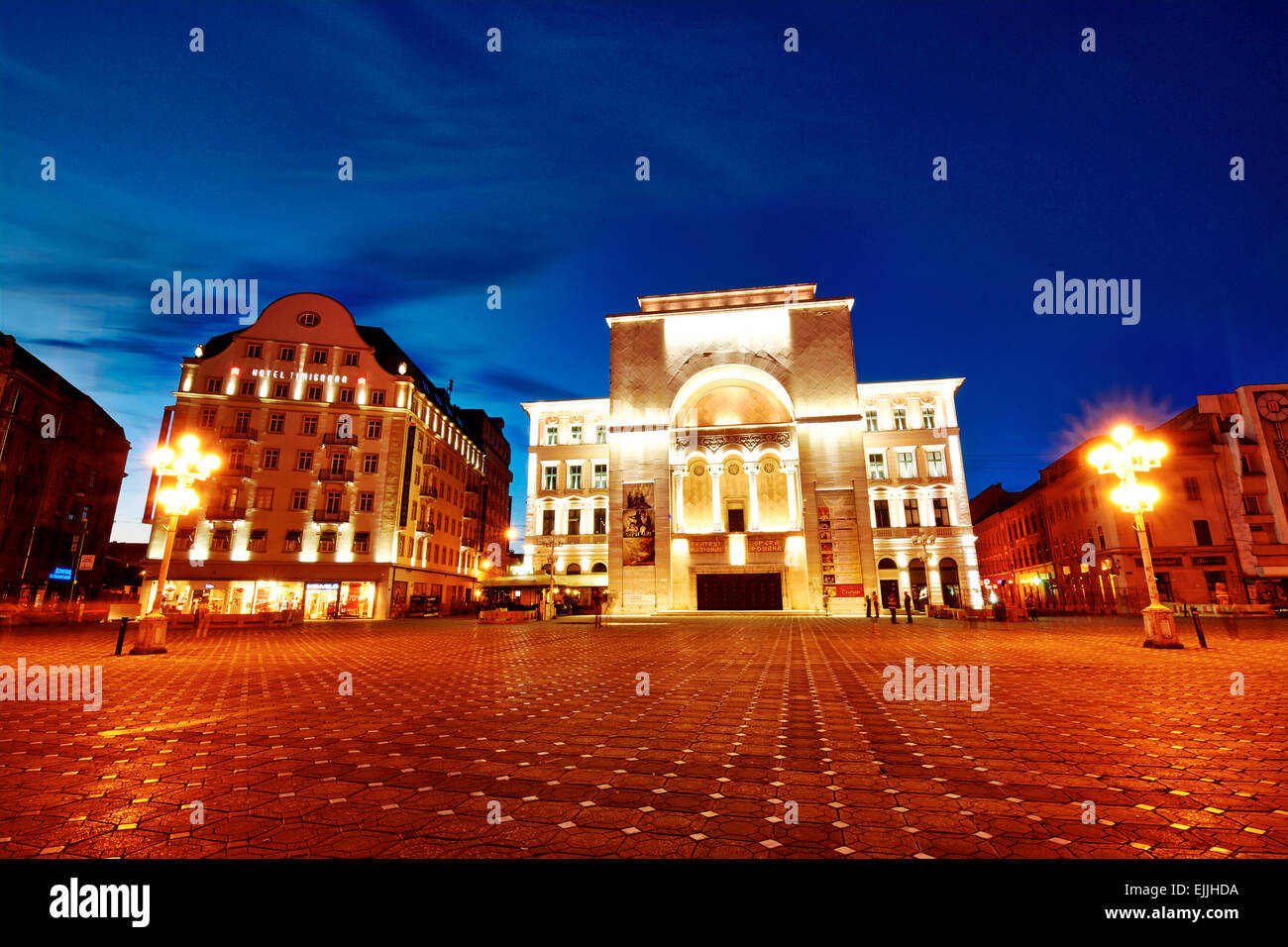 Timisoara center opera square hi-res stock photography and images - Alamy