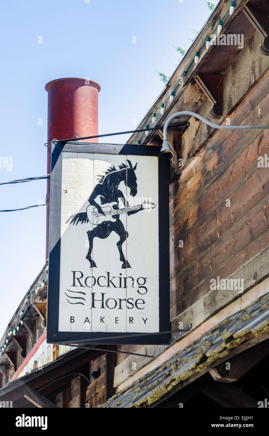 Winthrop bakery horseguitar hi-res stock photography and images - Alamy