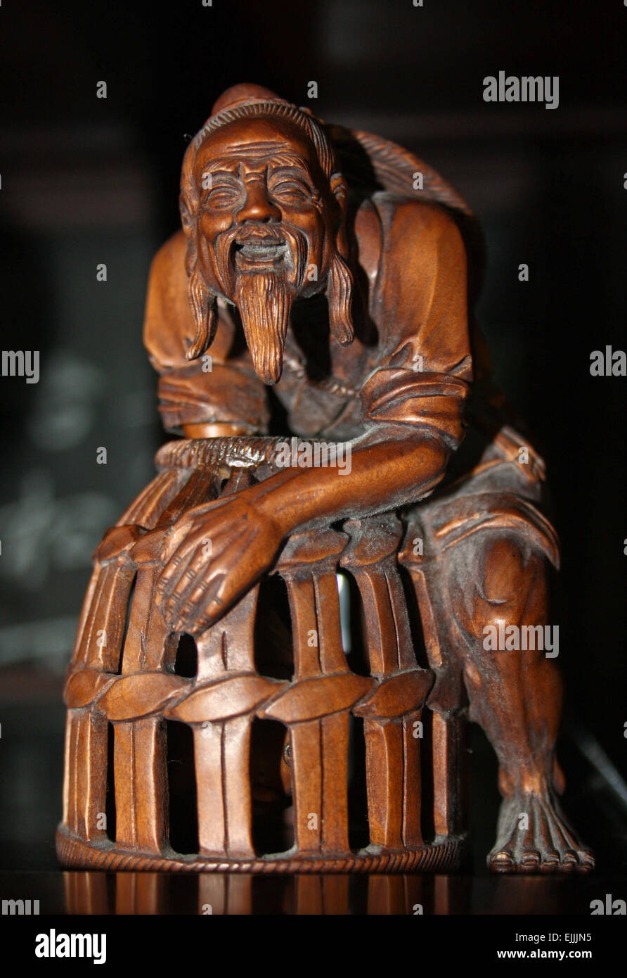 ancient figure - the religious attribute of Chinese king Stock Photo ...