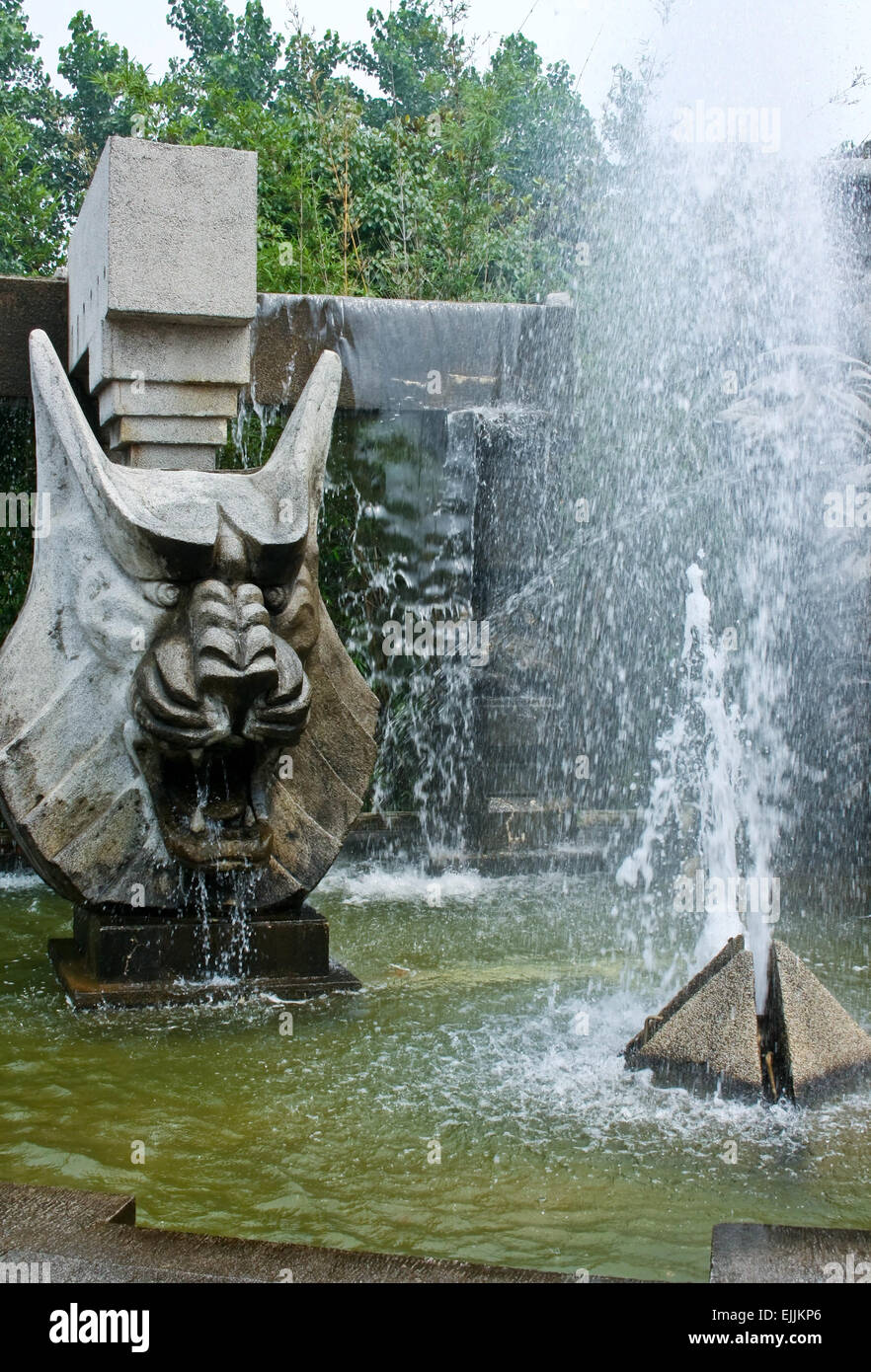 The design of the park of the city of Suzhou. China Stock Photo - Alamy