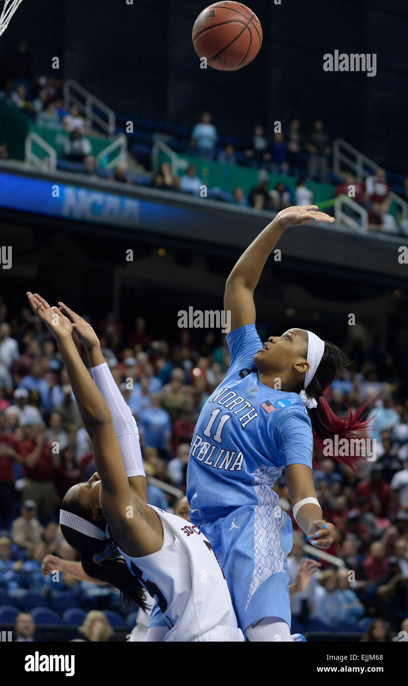 Greensboro, NC, USA. 27th Mar, 2015. North Carolina Tar Heels guard ...