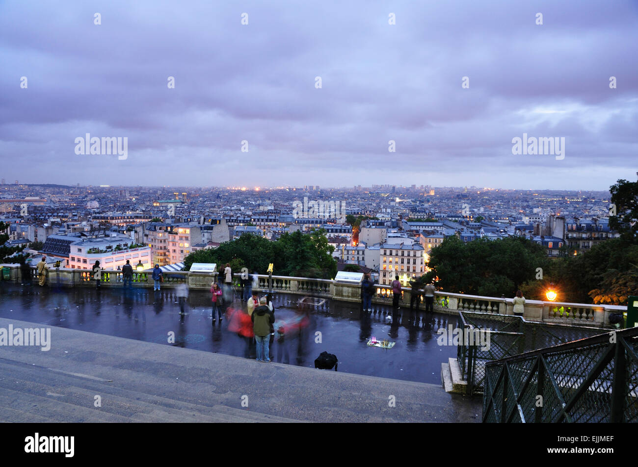Paris. View from Montmartre Stock Photo - Alamy