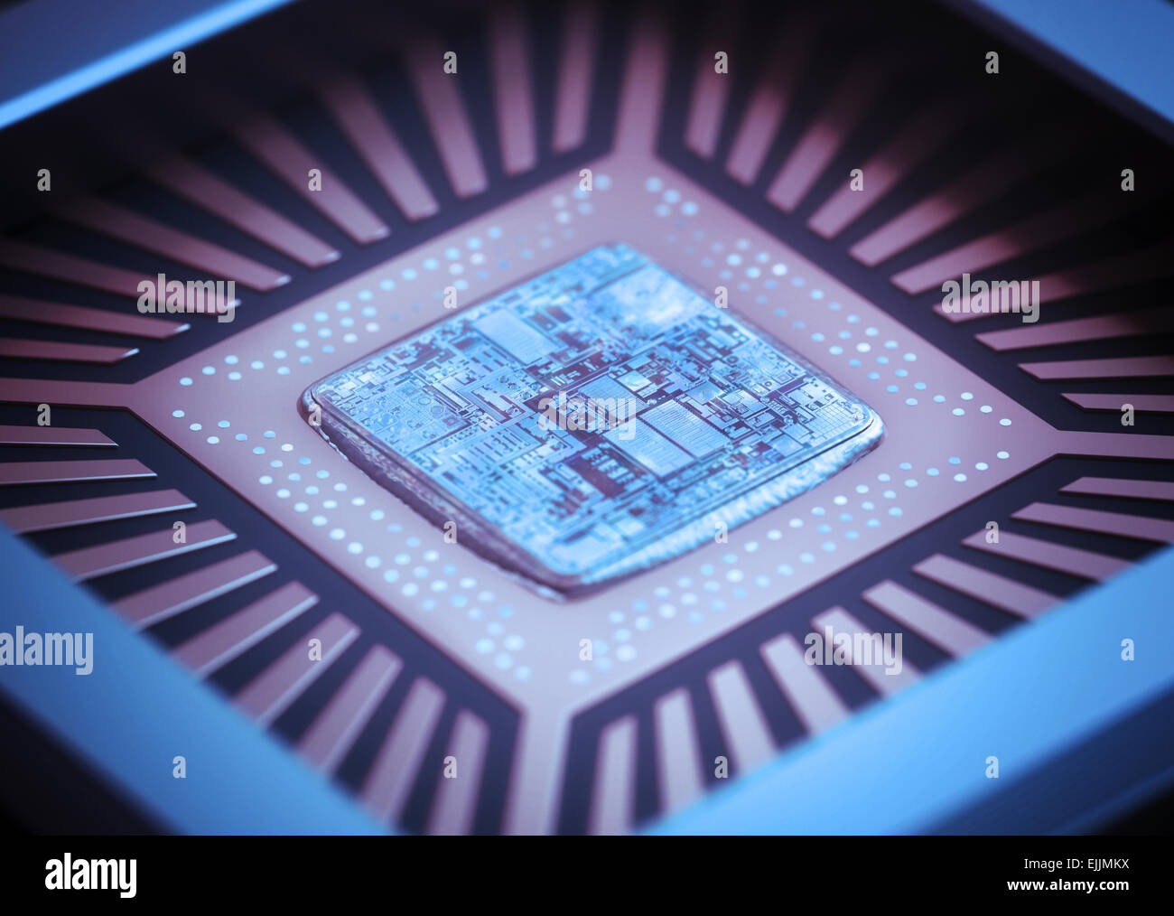 Microchip, computer illustration Stock Photo - Alamy Microchip, computer illustration Stock Photo - Alamy