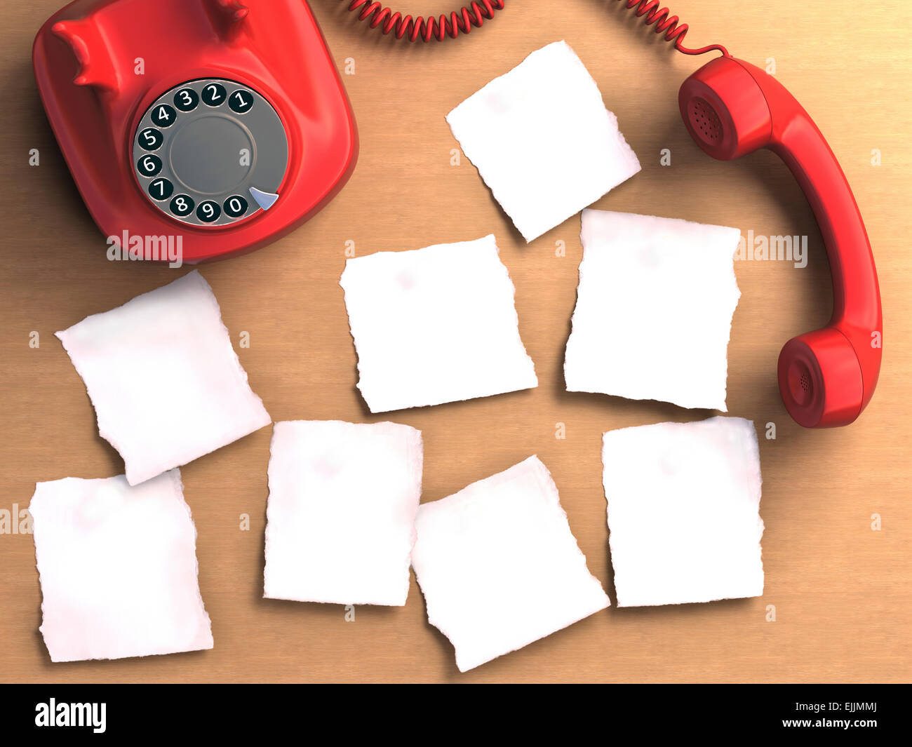Blank pieces of paper hi-res stock photography and images - Alamy