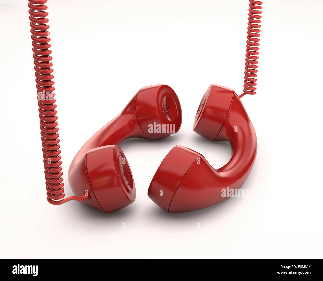 Two handsets hi-res stock photography and images - Alamy