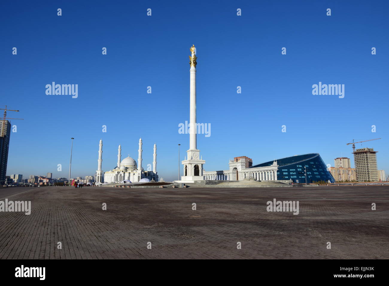 Astana, capital of Kazakhstan, Central Asia - architecture Stock Photo ...