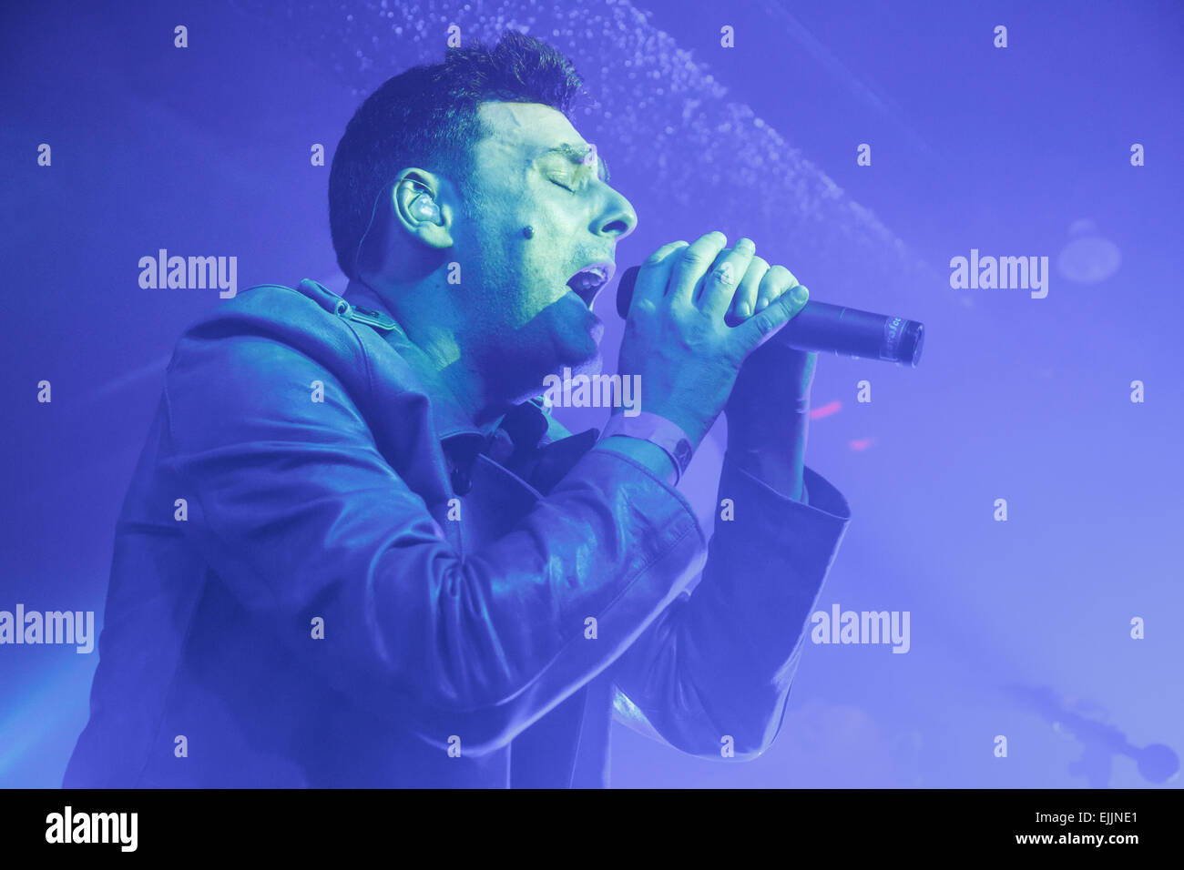 Manchester, UK. Glasgow based hard rock band Gun perform live at ...