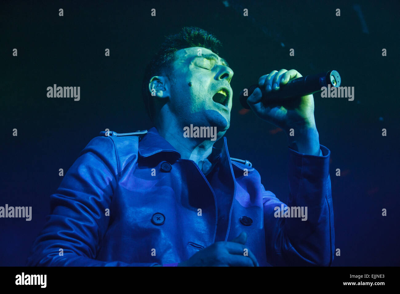 Manchester, UK. Glasgow based hard rock band Gun perform live at ...