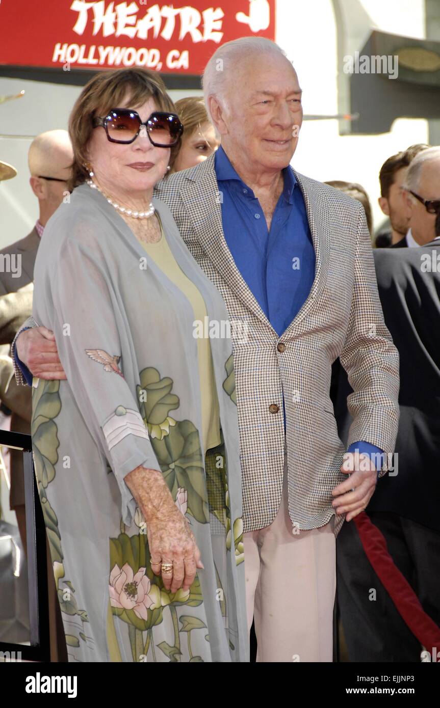 Christopher plummer tcm classic film festival hi-res stock photography ...