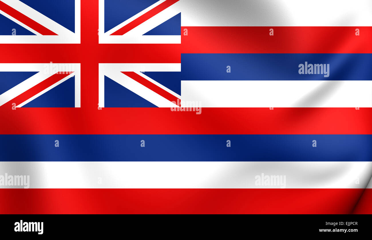 Hawaii state flag hi-res stock photography and images - Alamy