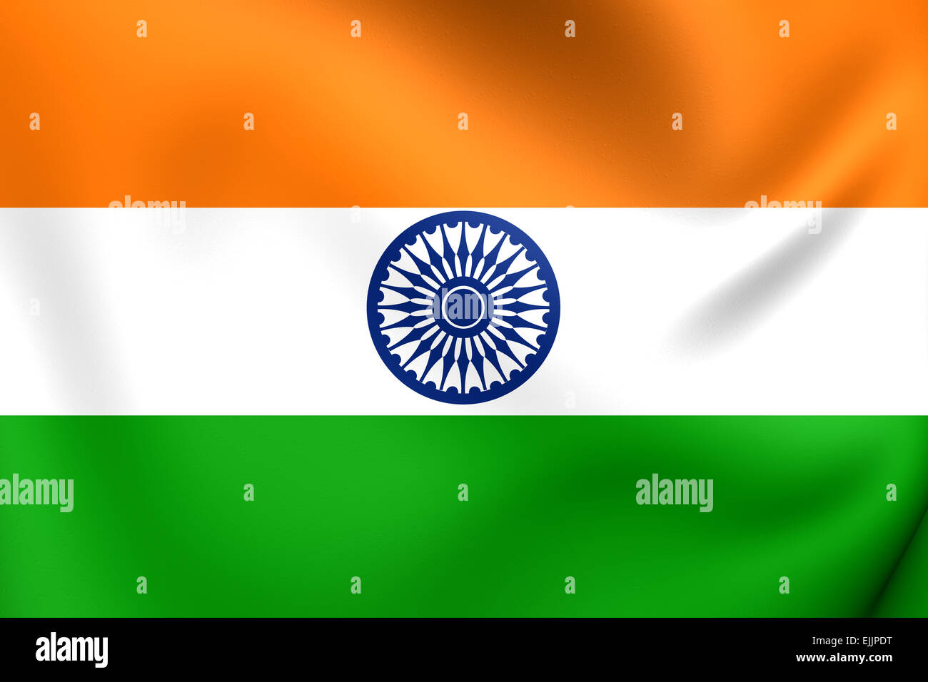 Flag of India. Close Up Stock Photo - Alamy